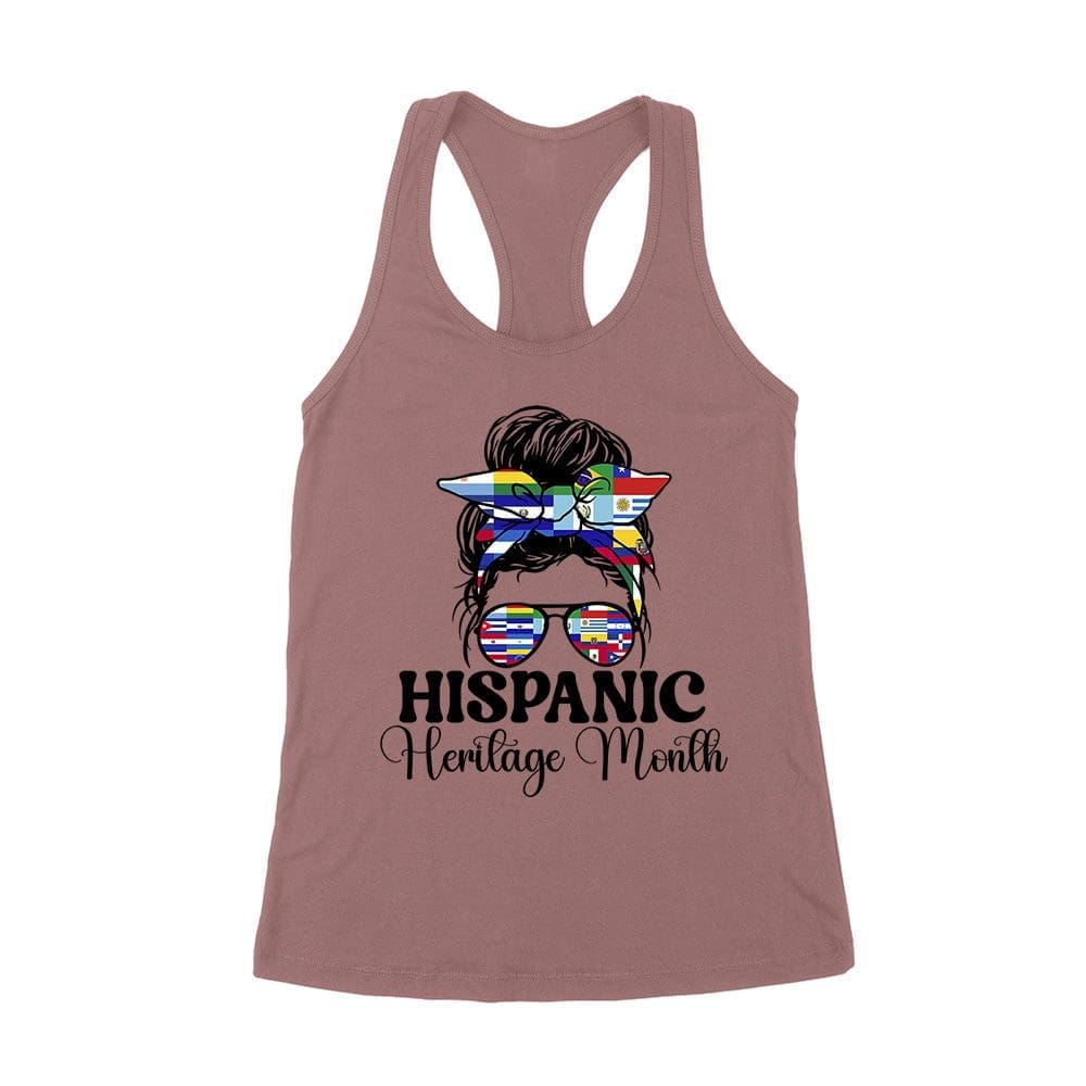 hispanic heritage month bun shades with latin american flags women s ...